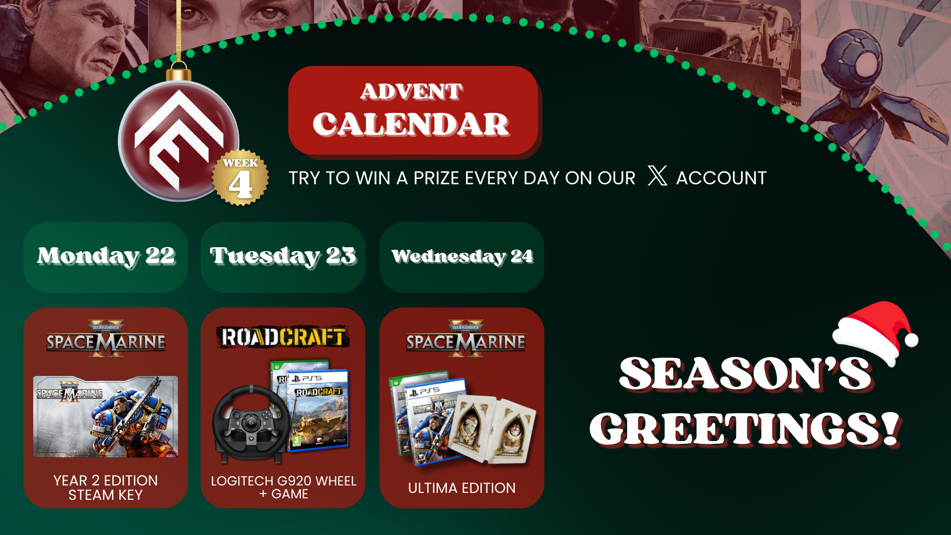 Giveaway Advent Calendar D24 - Space Marine 2 Ultima Limited Editions ...