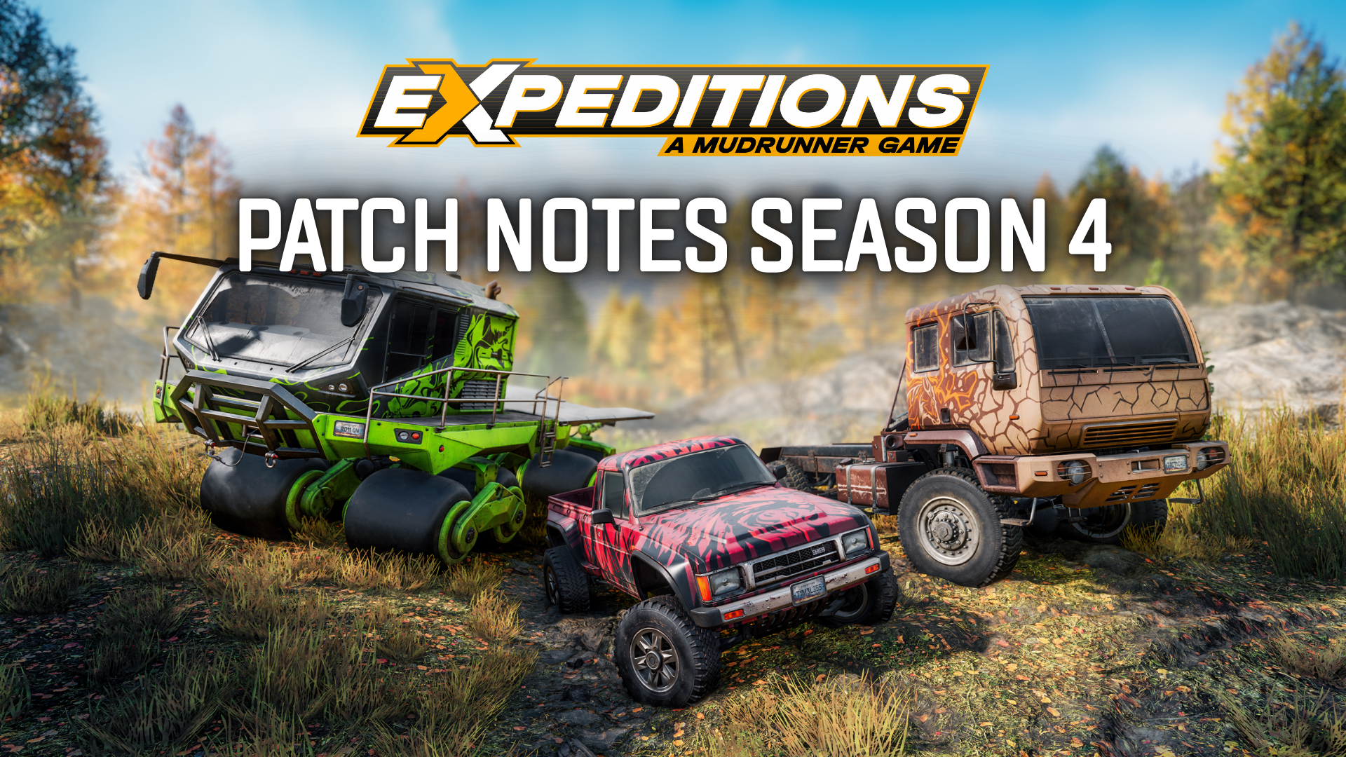 Patch Notes Season 4 QoL 2 - Expeditions: A MudRunner Game