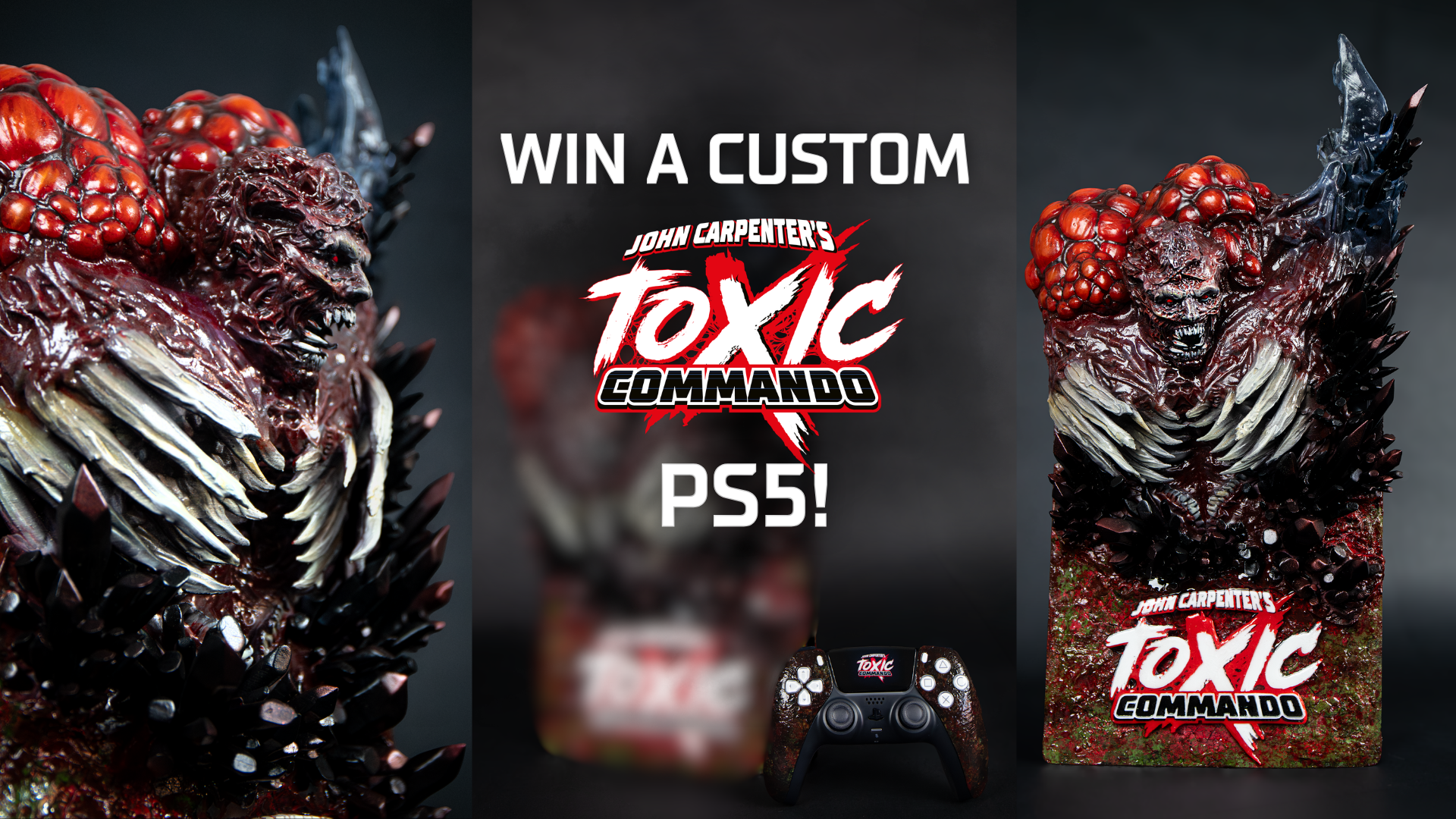 John Carpenter's Toxic Commando - Custom PS5 and controller giveaway 🎮🧟 ...