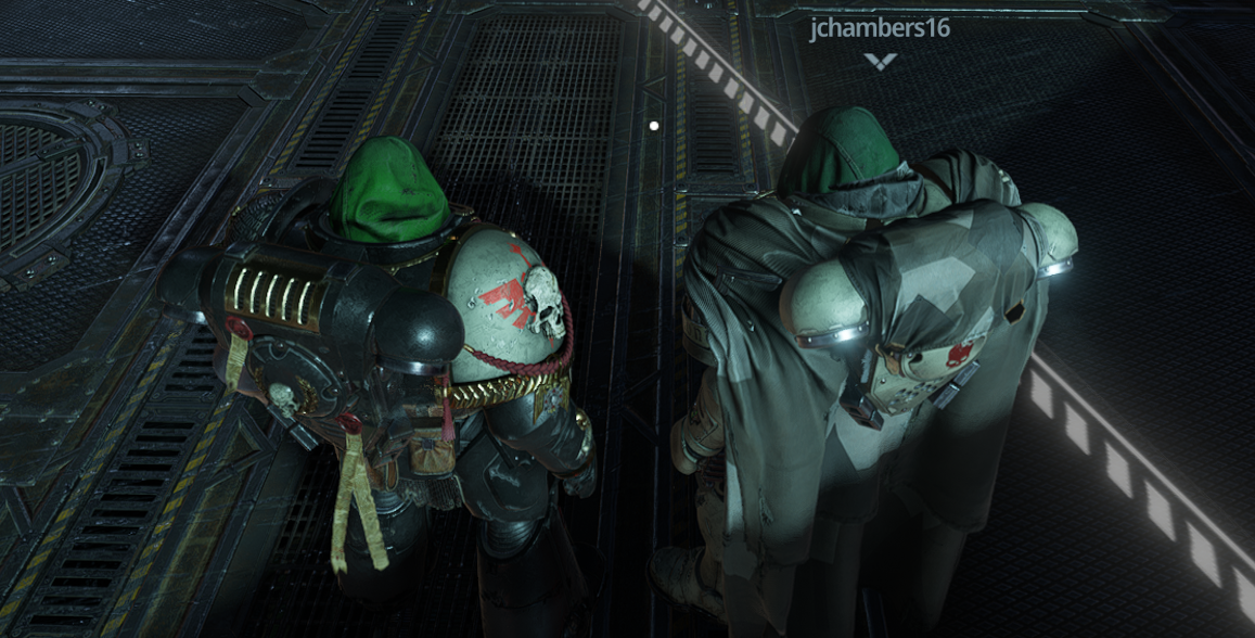 Caliban Green cloth looking inconsistent - Space Marine 2