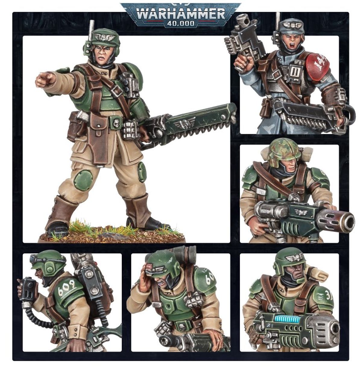(Feedback) Cadian side upgrades such as Officers and Special Weapons ...