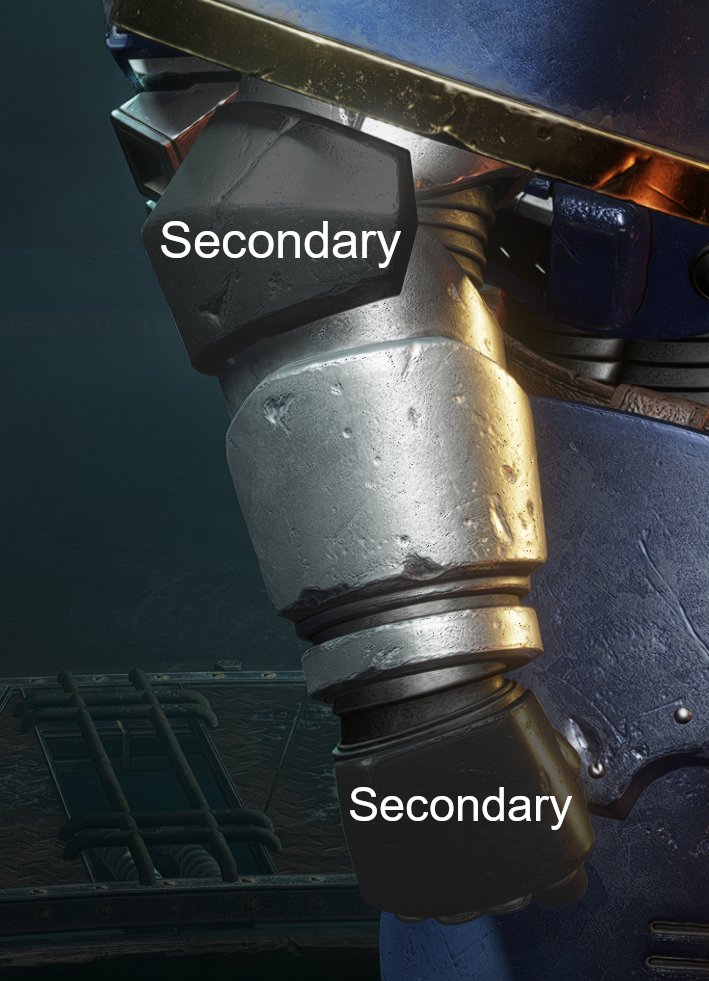Arm Colour Patterns - Space Marine 2