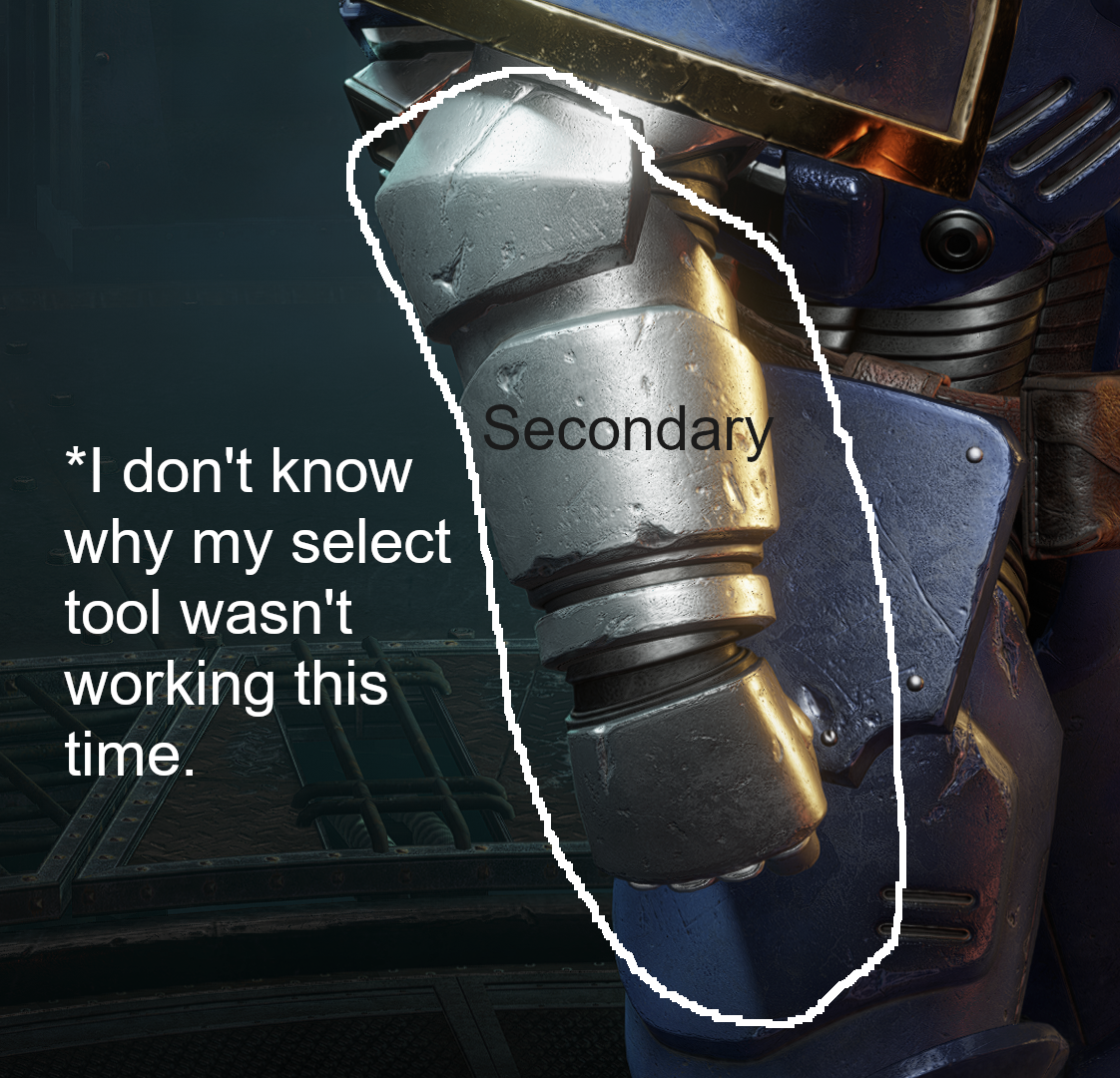 Arm Colour Patterns - Space Marine 2