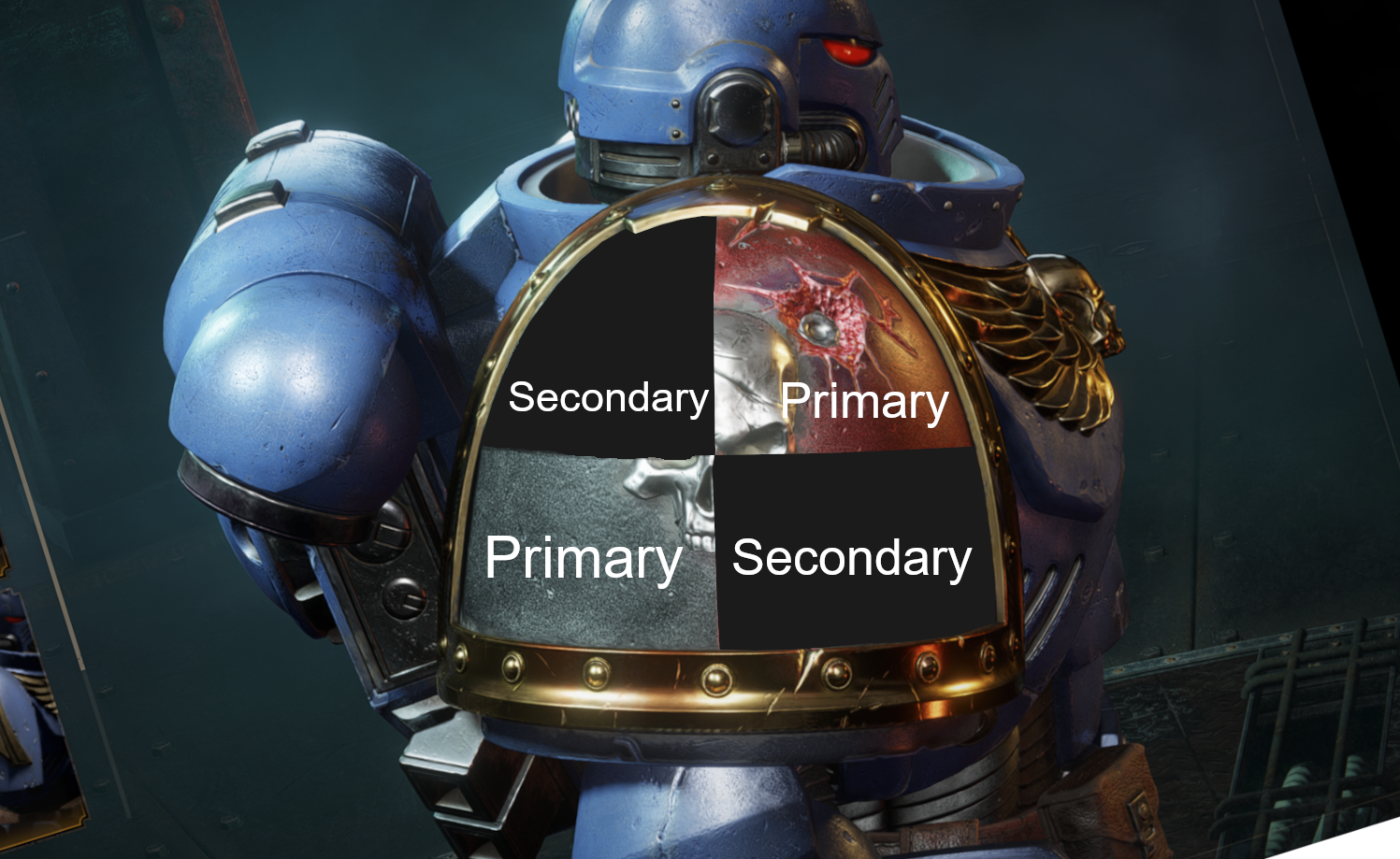 Pauldron Colour Patterns - Space Marine 2
