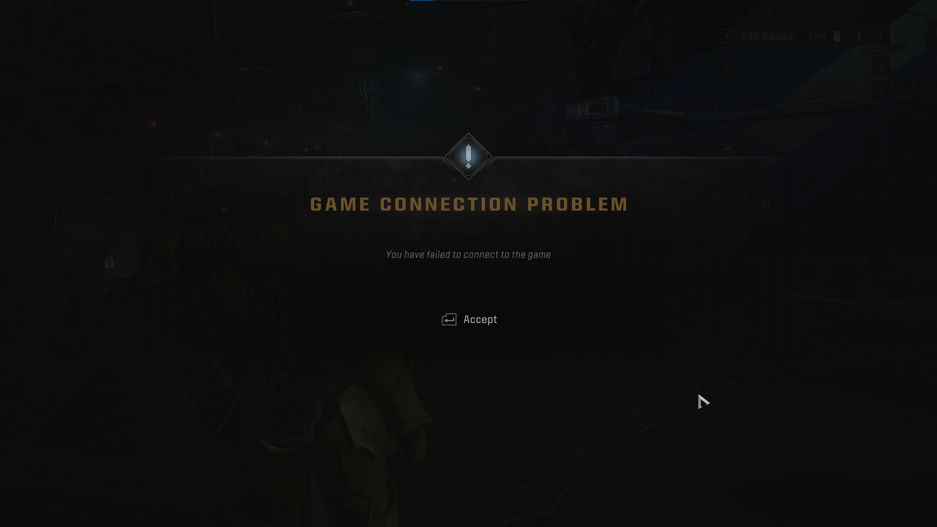 "Connection Lost" (without Error Code), unable to access any form of multiplayer - Space Marine 2