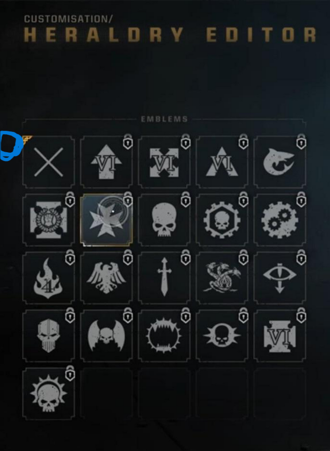 Sorting Heraldry by Chapters - Space Marine 2
