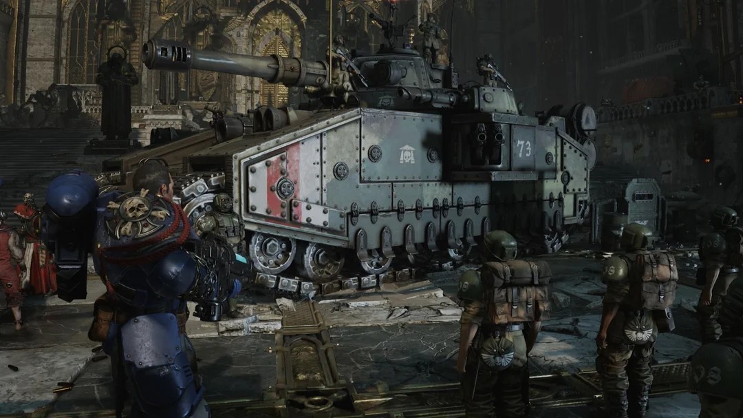 We've fought alongside a Dreadnought... how about a Baneblade ...