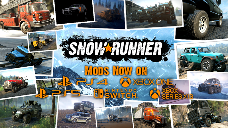 Weekly Console Mods [30/07/2025] - SnowRunner
