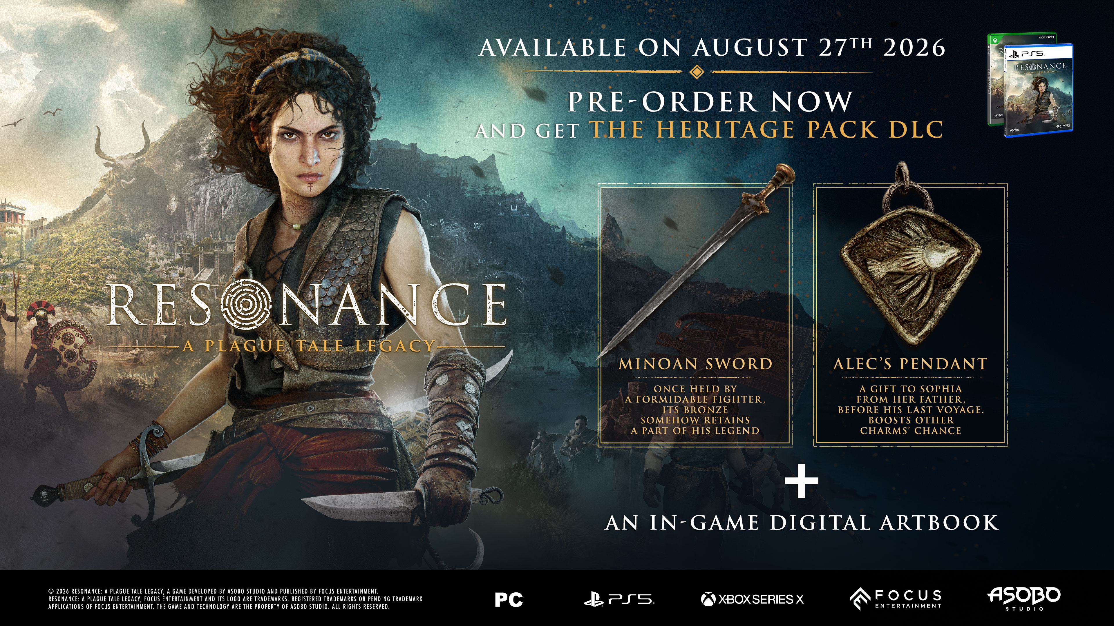 Resonance: A Plague Tale Legacy releases August 27! - A Plague Tale Series
