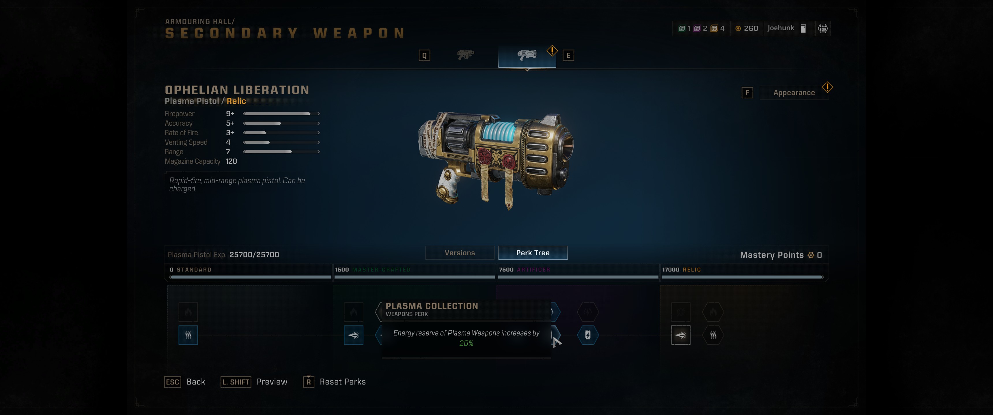 Plasma / Heavy ammo perk issues - Space Marine 2