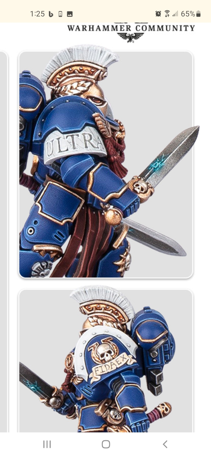 the new ultramarine Victrix guard helmet please - Space Marine 2