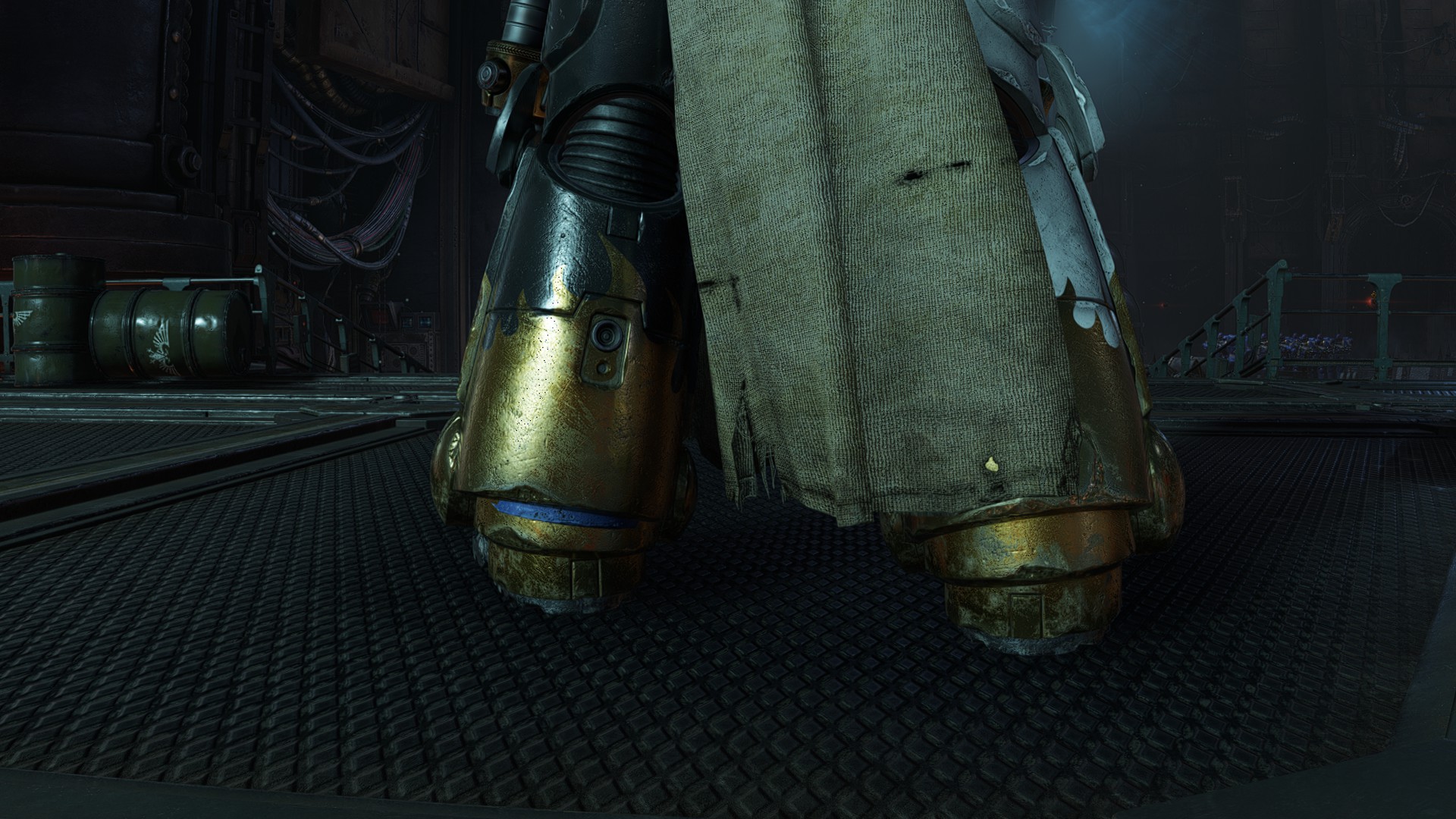 Bulwark Left Leg Polygon - Space Marine 2