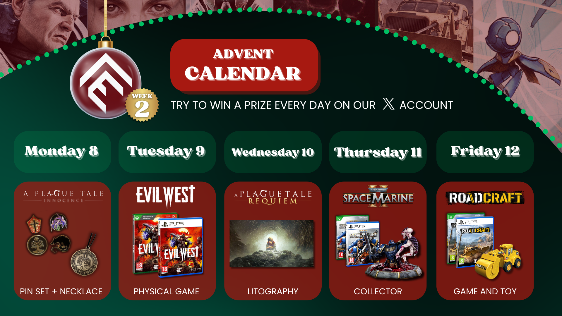 Giveaway Advent Calendar D11 - Space Marine 2 Collector's Edition ...