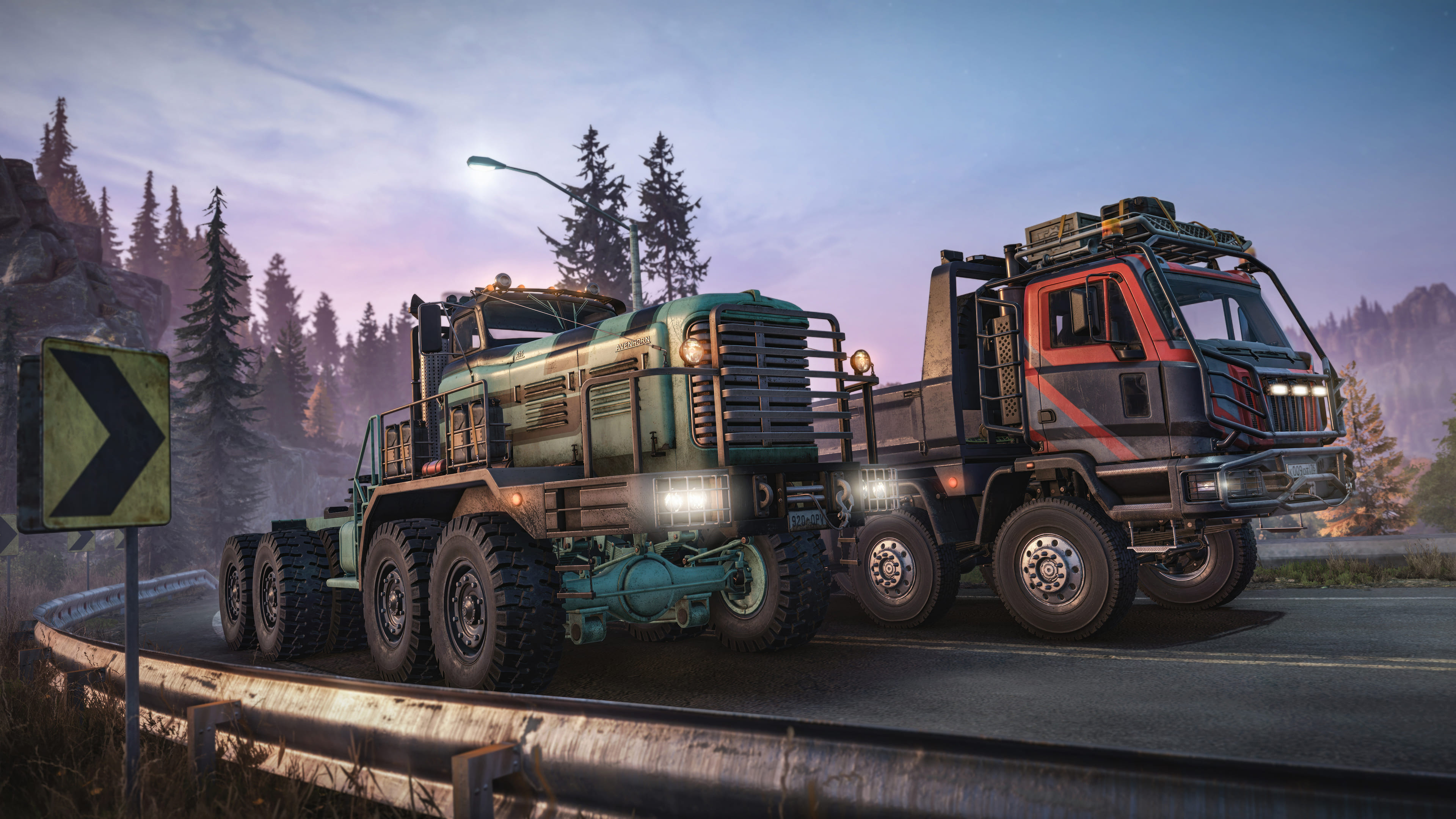 The Dragon Wagons Dual Pack is out! - SnowRunner
