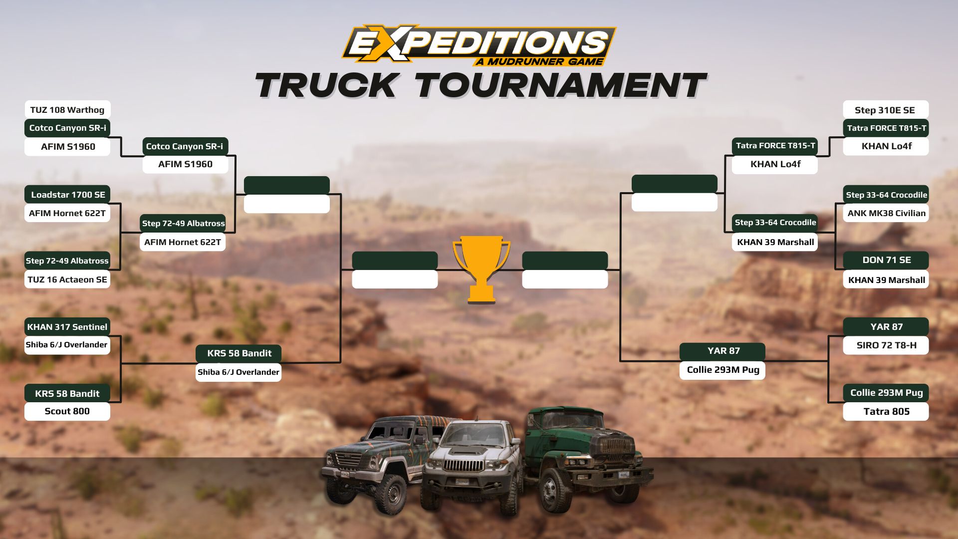 Step 72-49 Albatross 🆚 AFIM Hornet 622T - Expeditions: A MudRunner Game