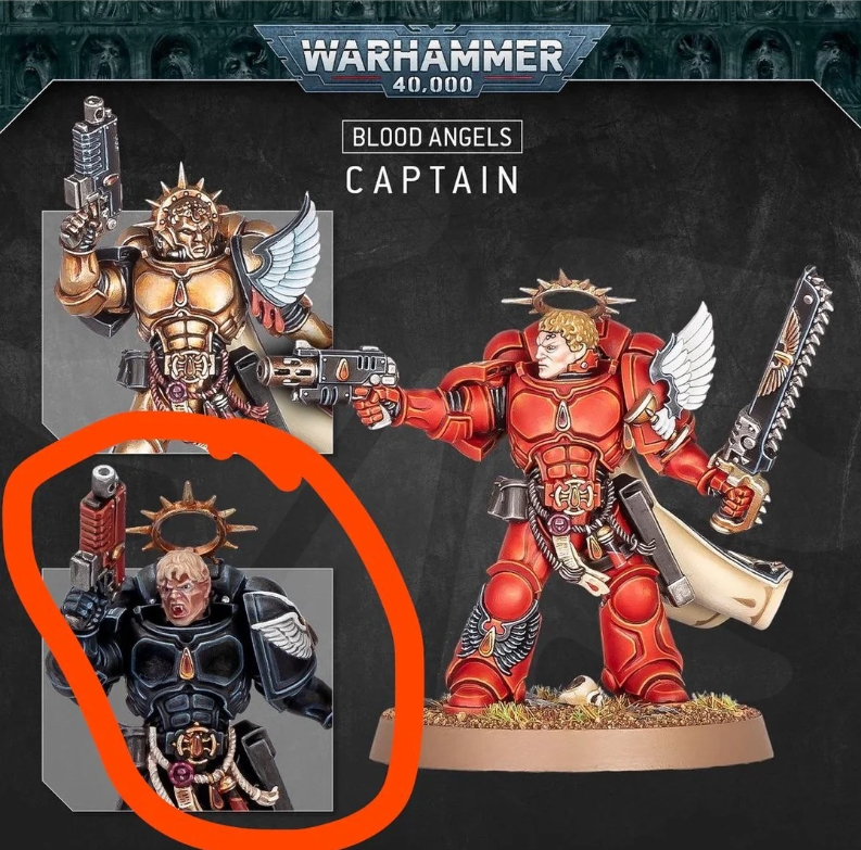 Blood Angels Champion "Pieces" for Bulwark - Space Marine 2