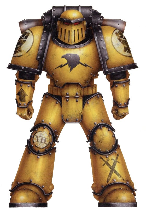 Mk.3 "Iron" relic power armor - Space Marine 2