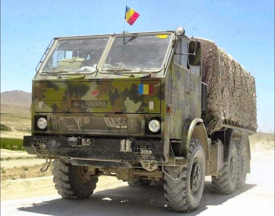 Romanian DAC 887R 10 ton 8x8 heavy truck - SnowRunner