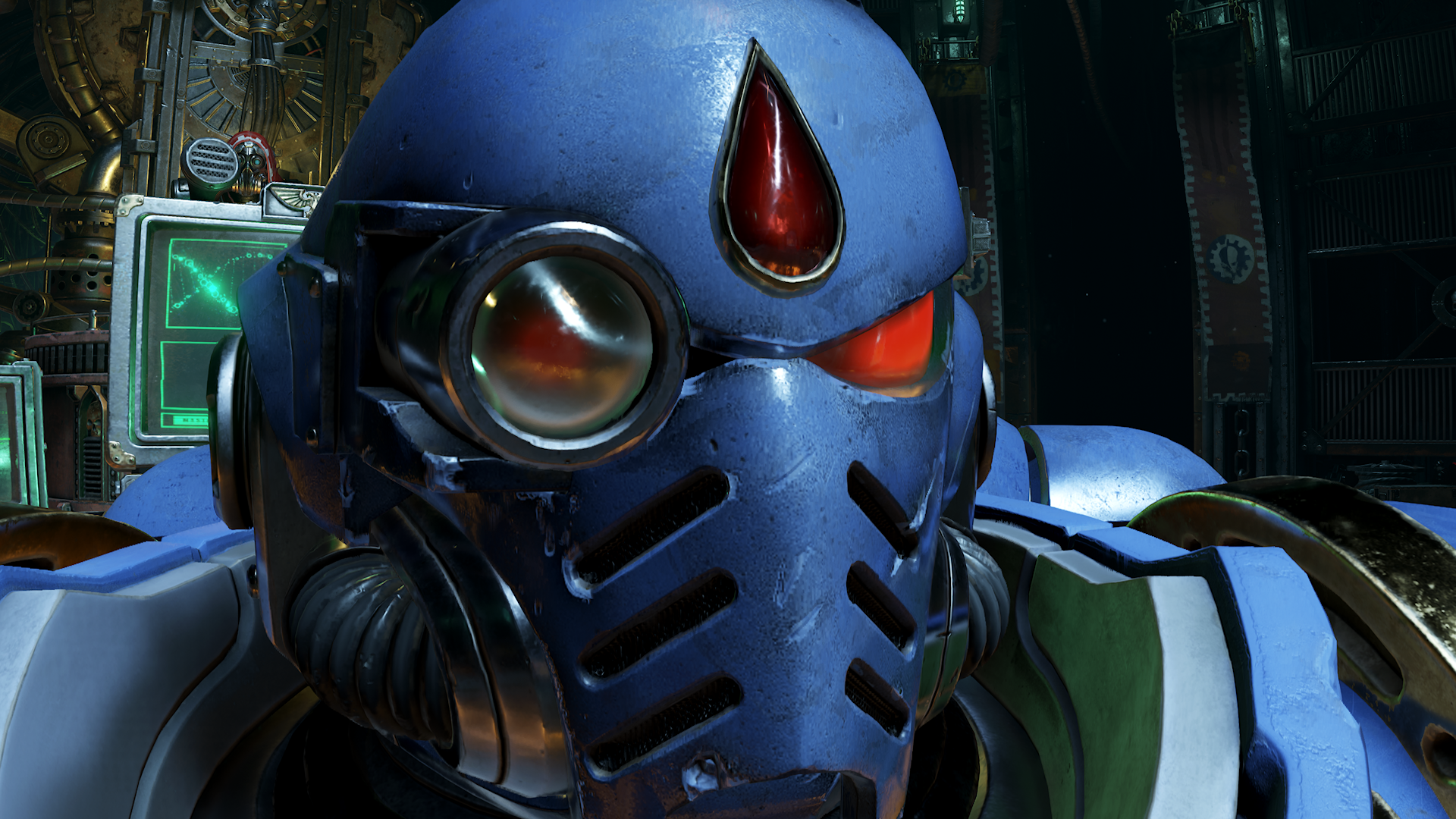 Bionic Eye helm visual bug - Space Marine 2