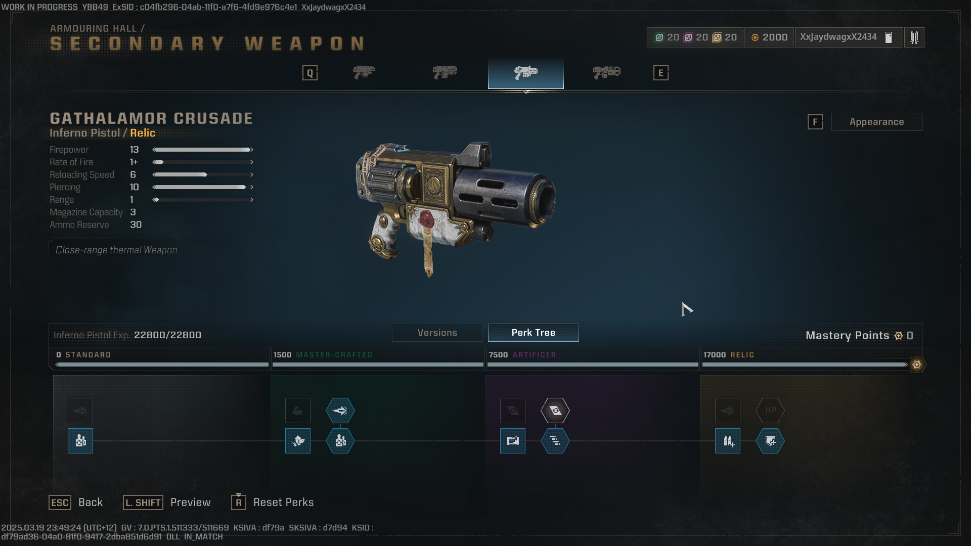 Inferno Pistol Overrides Melta Rifles Ammo Reserve - Space Marine 2